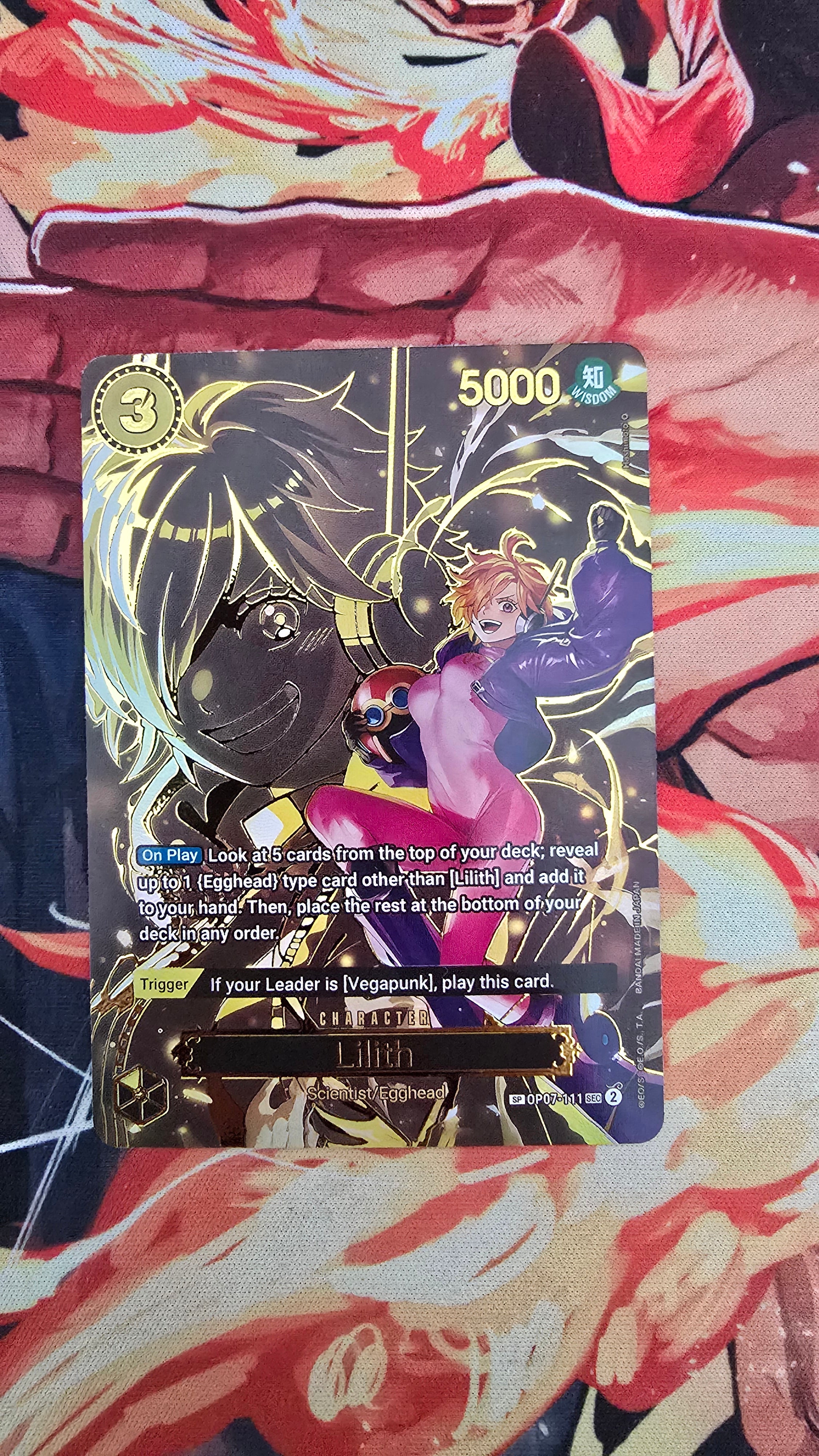 OP13 SP Vegapunk Textured One Piece Card Game OP TCG Proxy English – OP ...