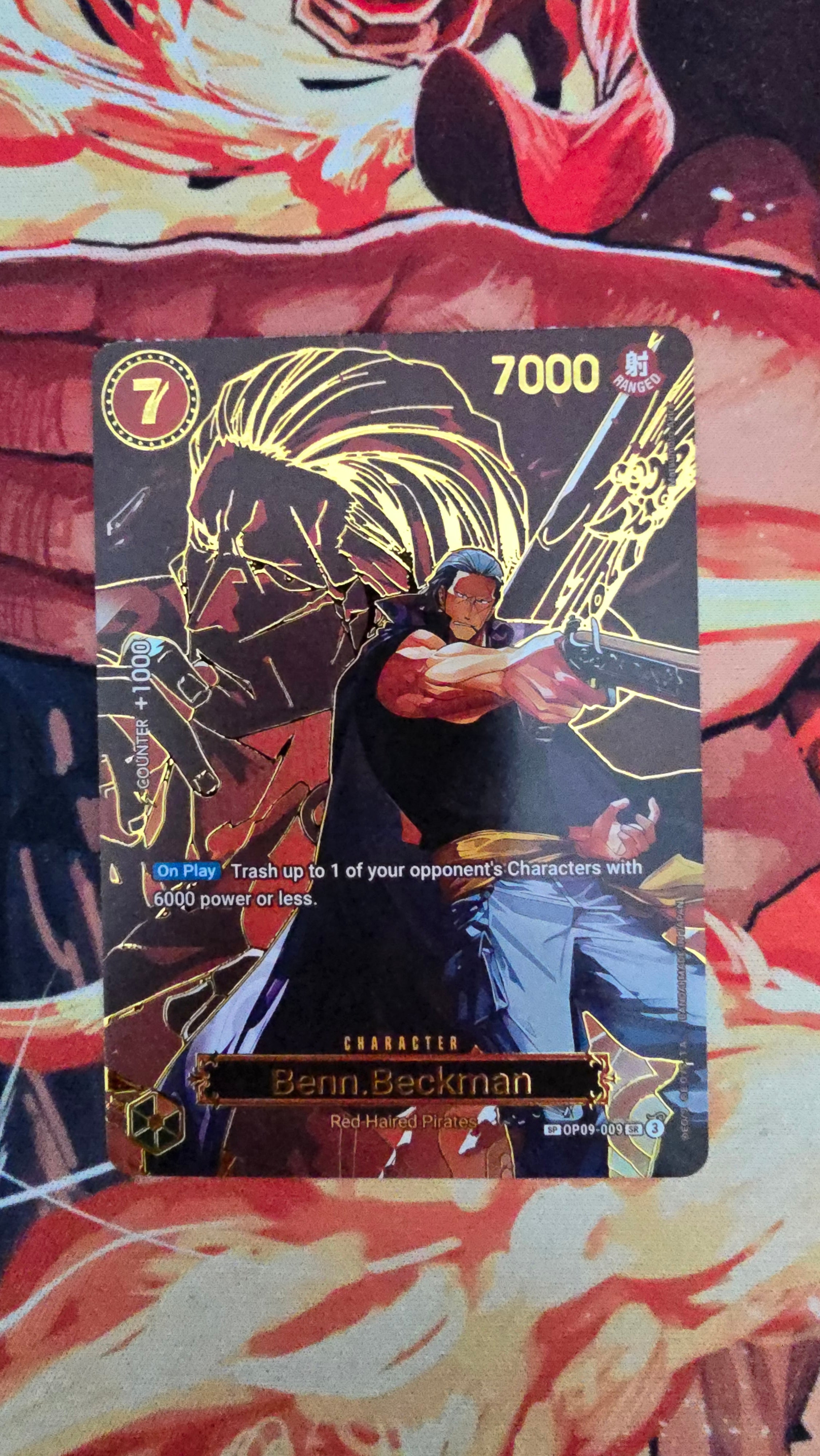 OP13 SP Ben Beckman Textured One Piece Card Game OP TCG Proxy English ...