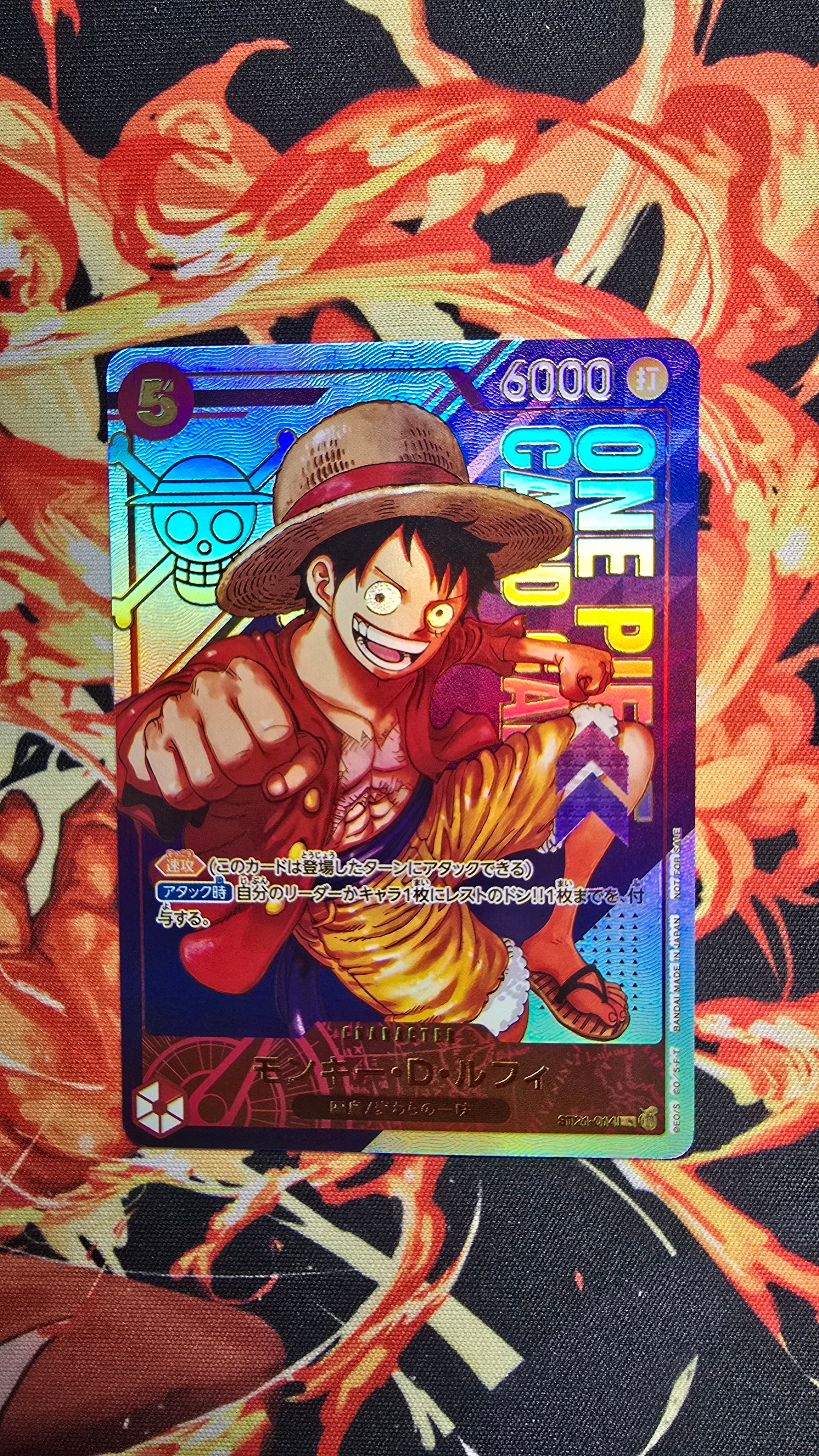 Winner Monkey D Luffy ST21-014 Flagship TCG Textured Premium Promo OP ...